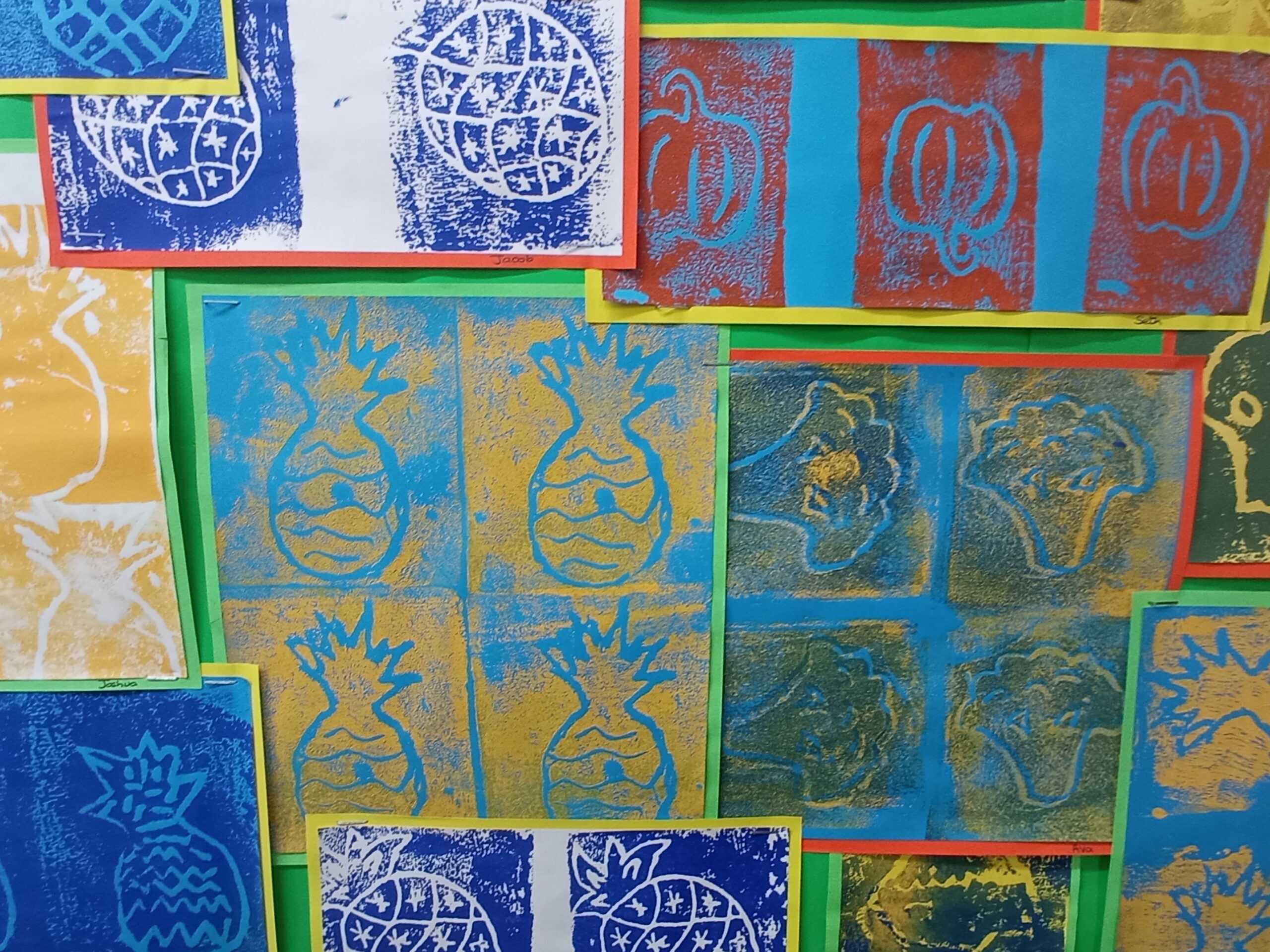 Fruit Printing – Nether Kellet Primary School