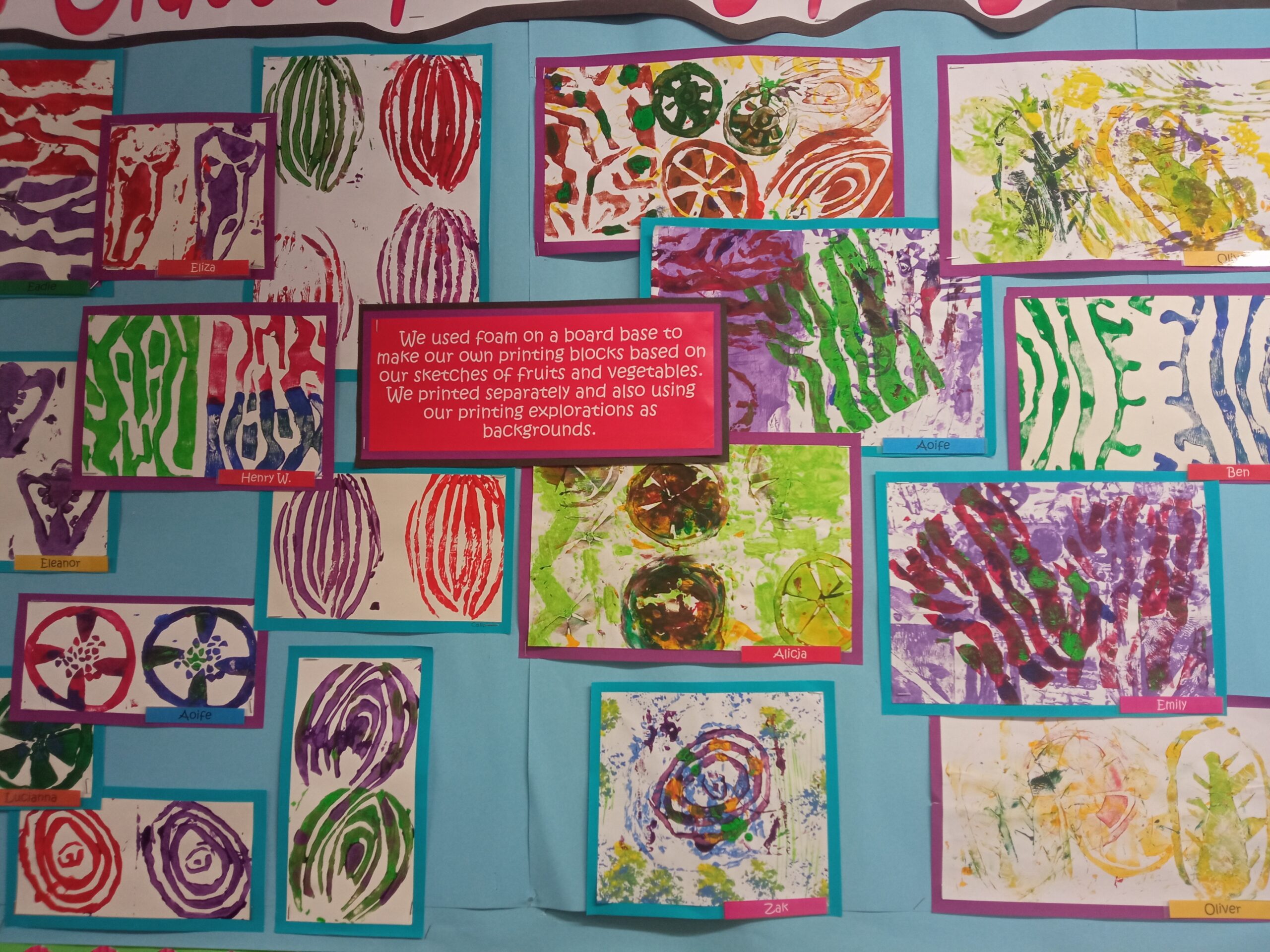 Beech Class Printing – Nether Kellet Primary School